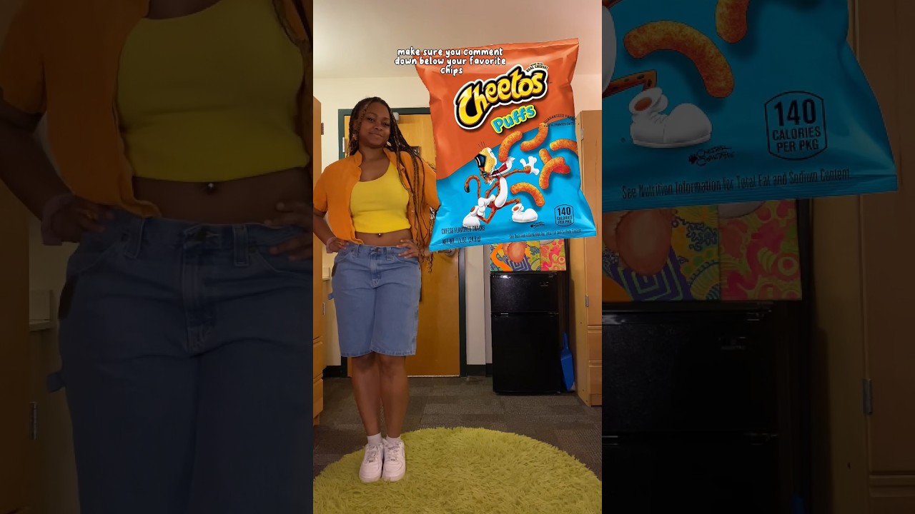 if Cheeto Puffs were a person…#styling - YouTube