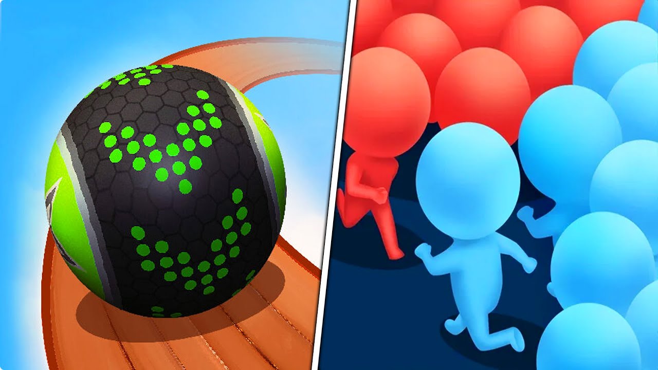 Going Balls Vs Count Masters: Stickman Games Escapes All Levels ...