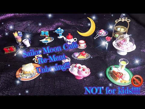 Sailor Moon Cafe Sweets Unboxing - YouTube