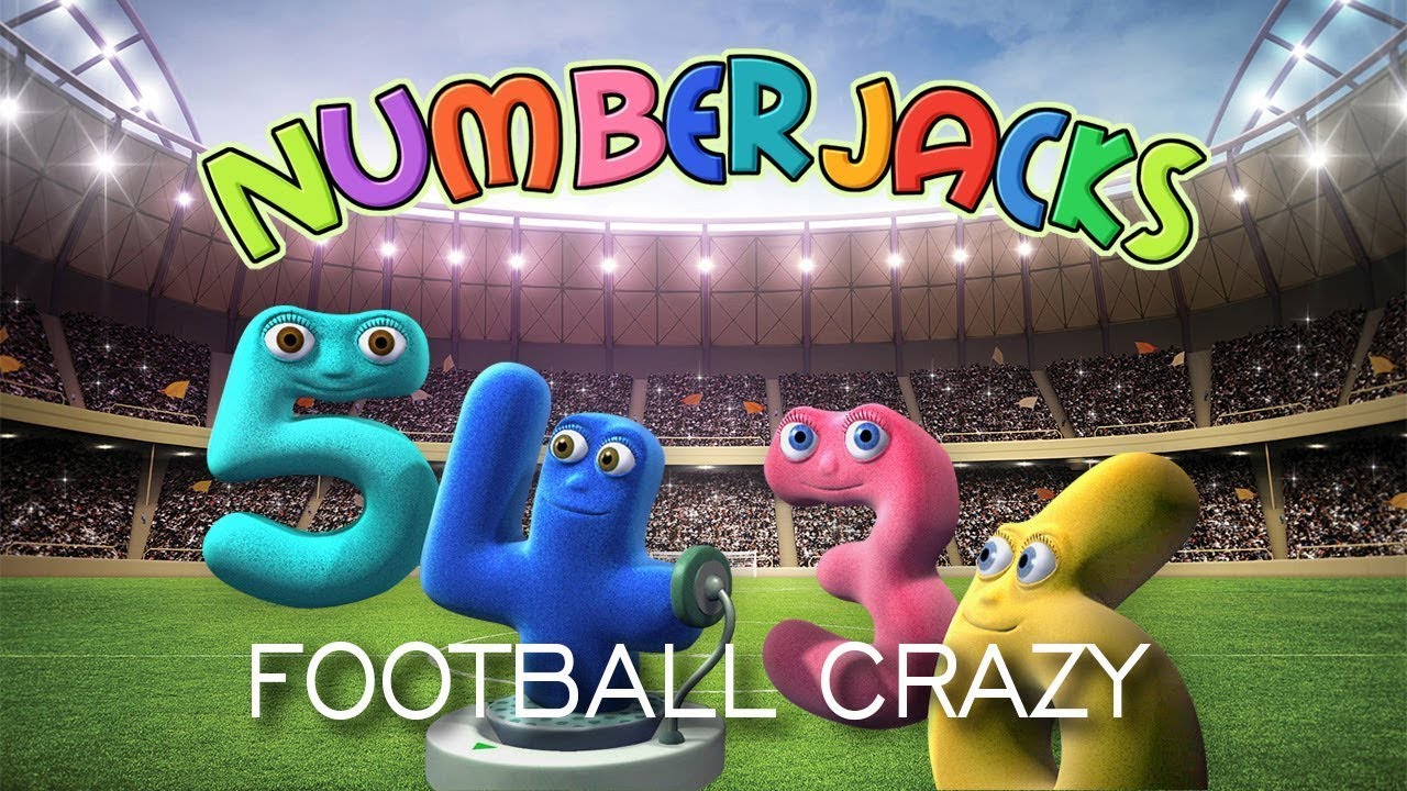 NUMBERJACKS | Football Crazy | Audio Story - YouTube