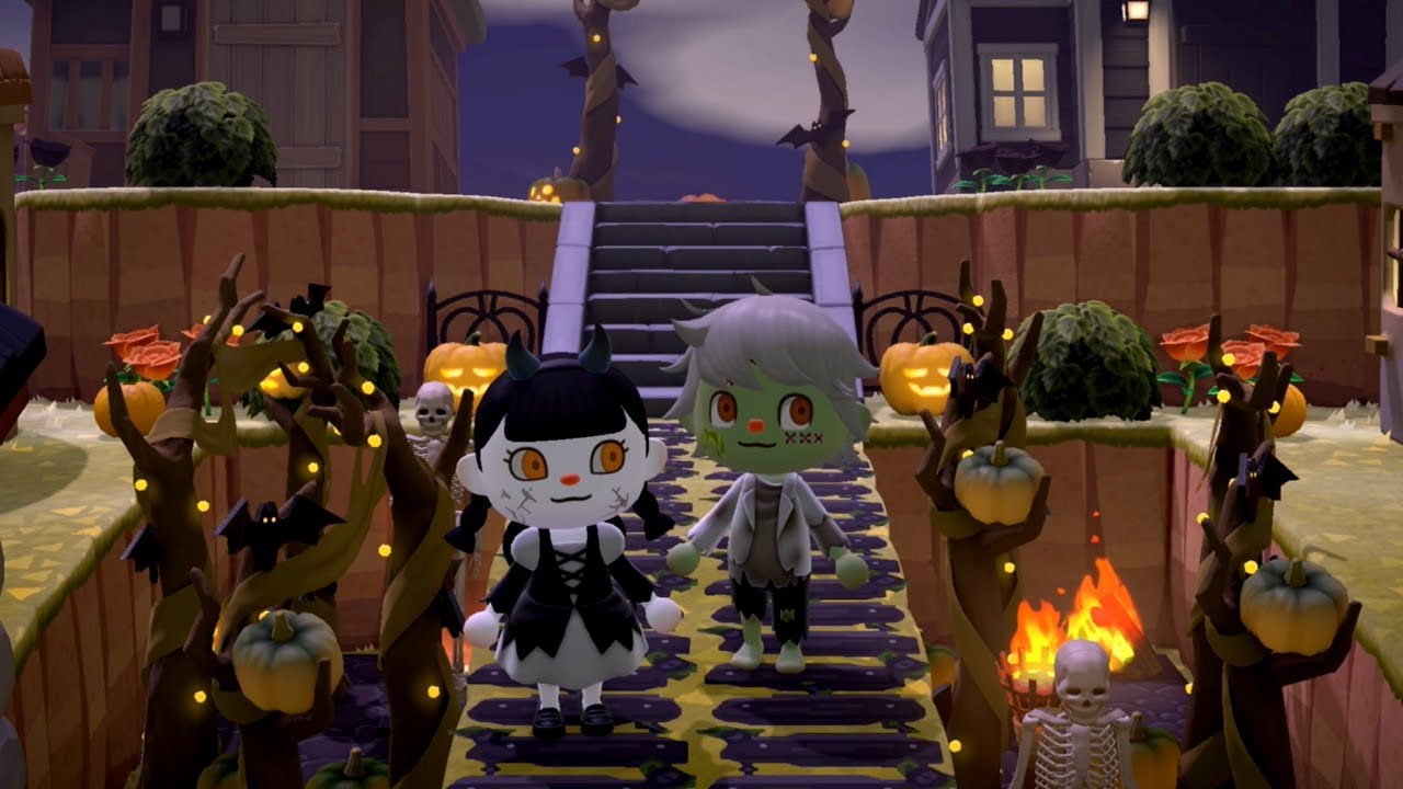 Part Four: A Vexing Village | Spooky ACNH Villager Homes | Tiered ...