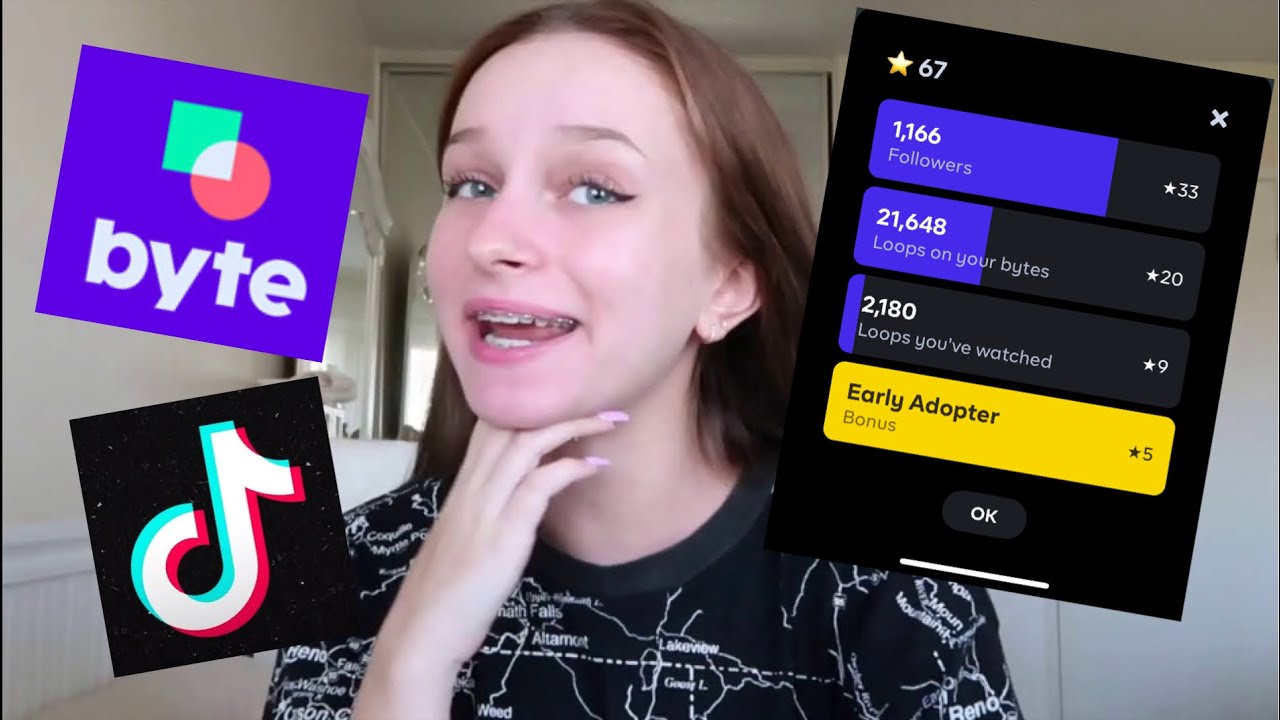 attempting to get famous on tiktok and byte | byte vs. tiktok - YouTube