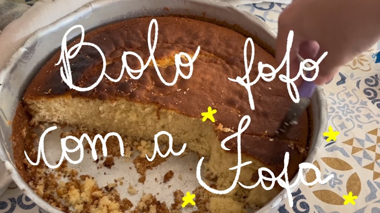 Receita de bolo fofo simples - YouTube