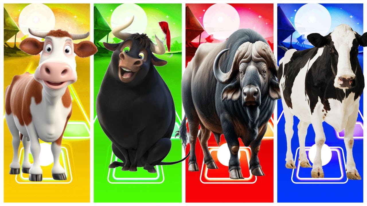 Ferdinand 🆚 Funny Cow 🆚 Ice Age Manny 🆚 Funny Horse – Coffin Dance Song ...