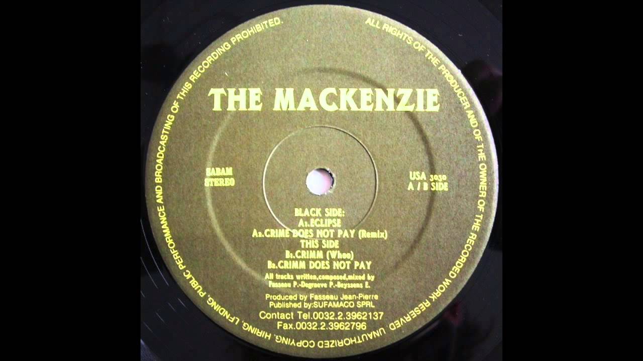 The Mackenzie - Eclipse (1992) - YouTube