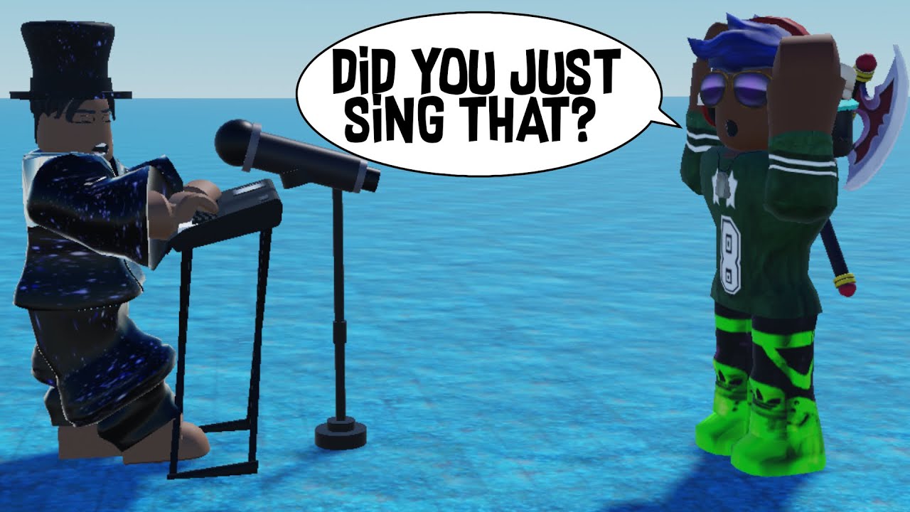 singing on Roblox voice chat 🎤🎹 - YouTube