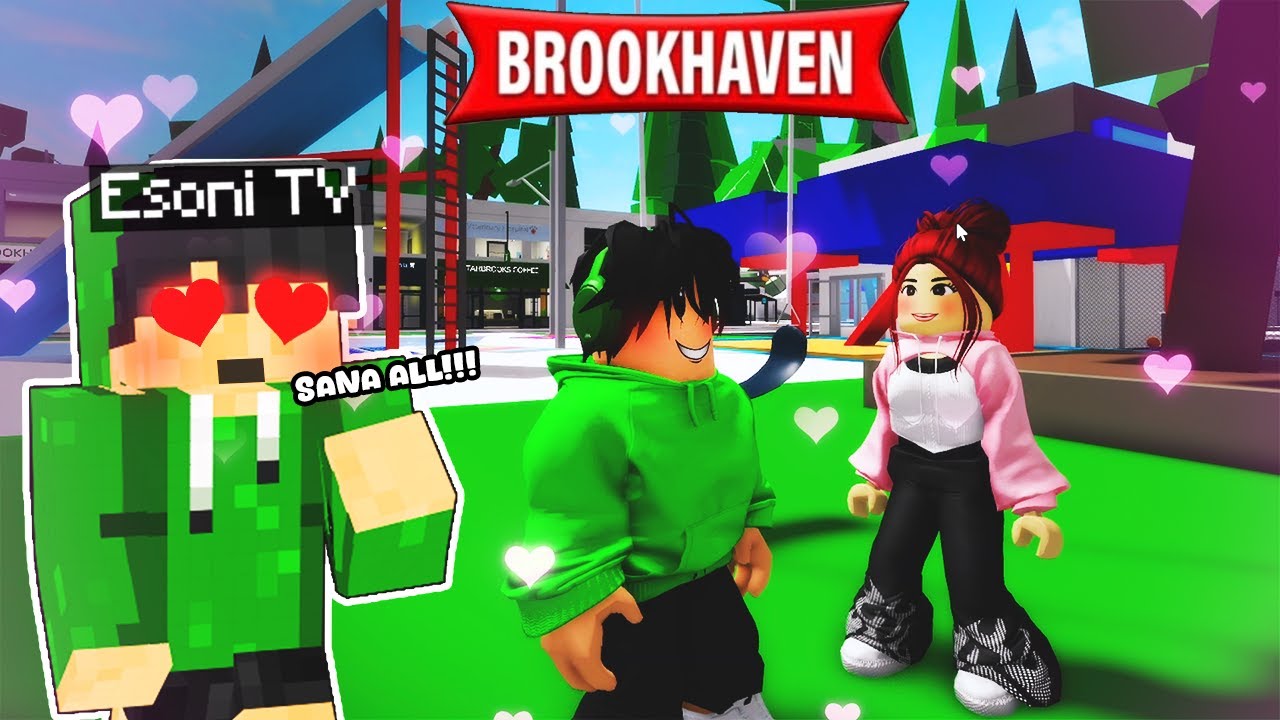 CRUSH ni Esoni | Brookhaven RP | Roblox Esoni TV (Tagalog) - YouTube