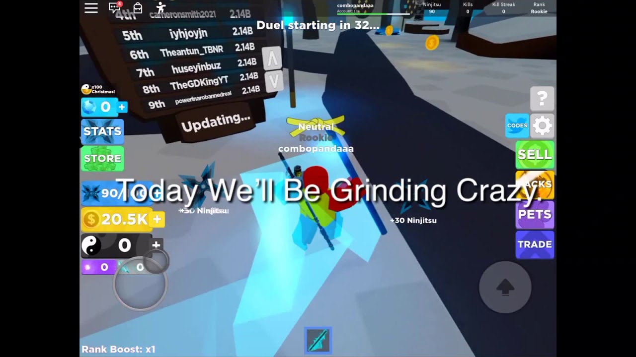 Ninja Simulator Getting Grasshopper And Buyying Insane Kinds Of Weapons ...