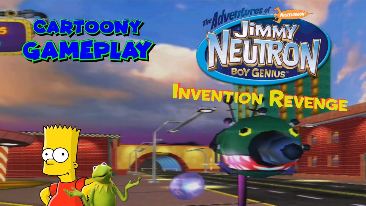 Cartoony Gameplay: Jimmy Neutron Invention Revenge - YouTube