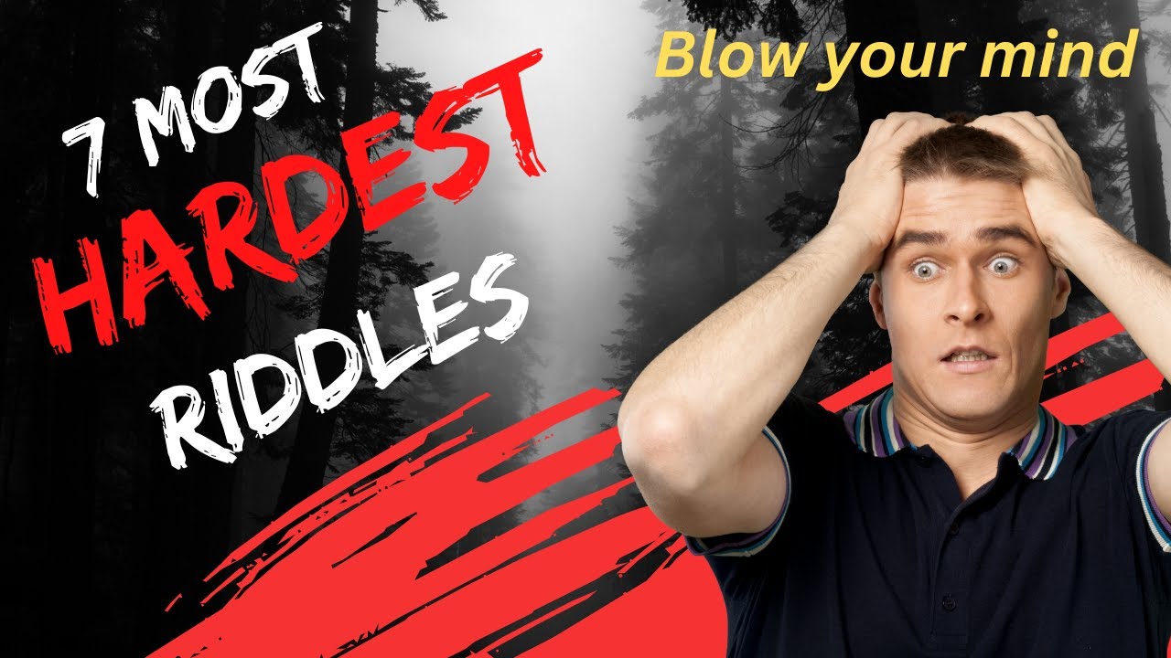 😱Can You Pass the Riddles Challenge || 7 most hardest riddles,only ...