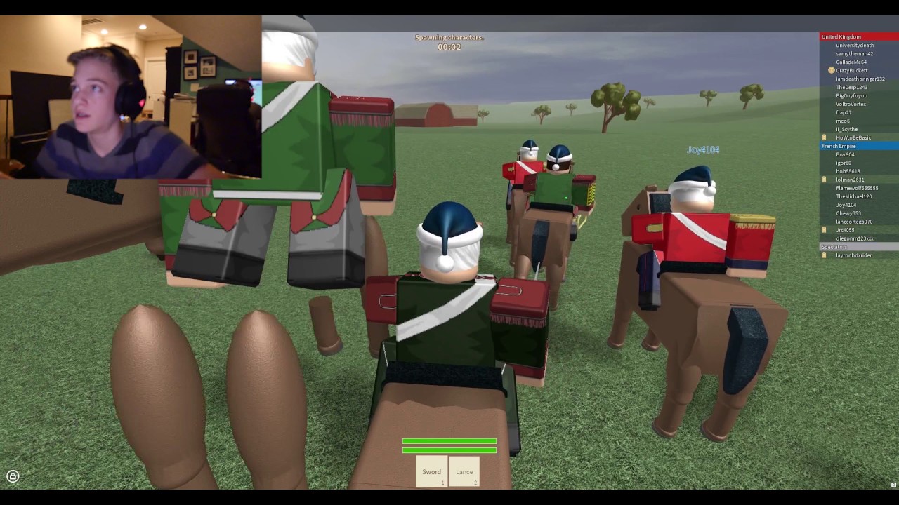 CALVARY CHARGE IN ROBLOX!! / TDOC 12 - YouTube