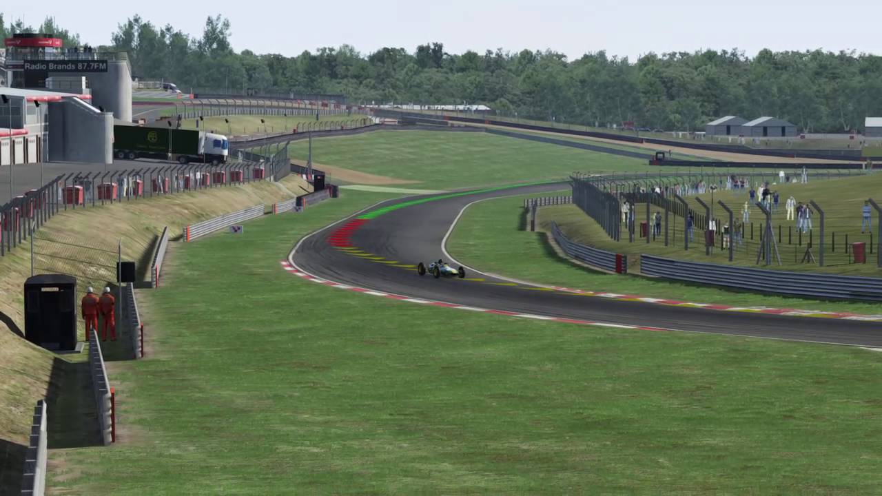 Assetto Corsa - First Formula Vee run, Lotus 25 - YouTube