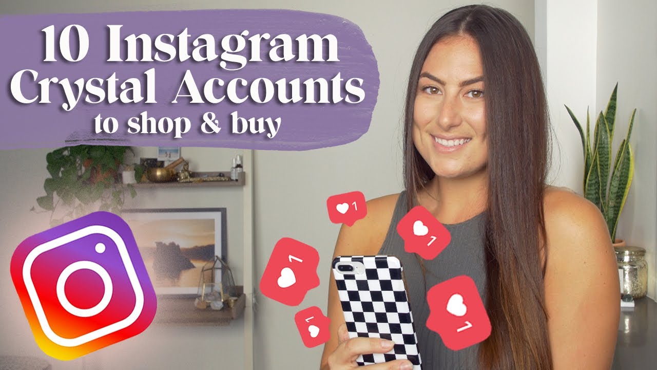 My Top Instagram Crystal Accounts • Where I Shop For Crystals - YouTube