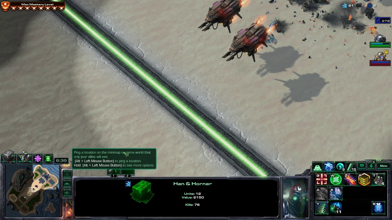 StarCraft II Direct Strike #1424 — commanders 2v2 Han and Horner - YouTube