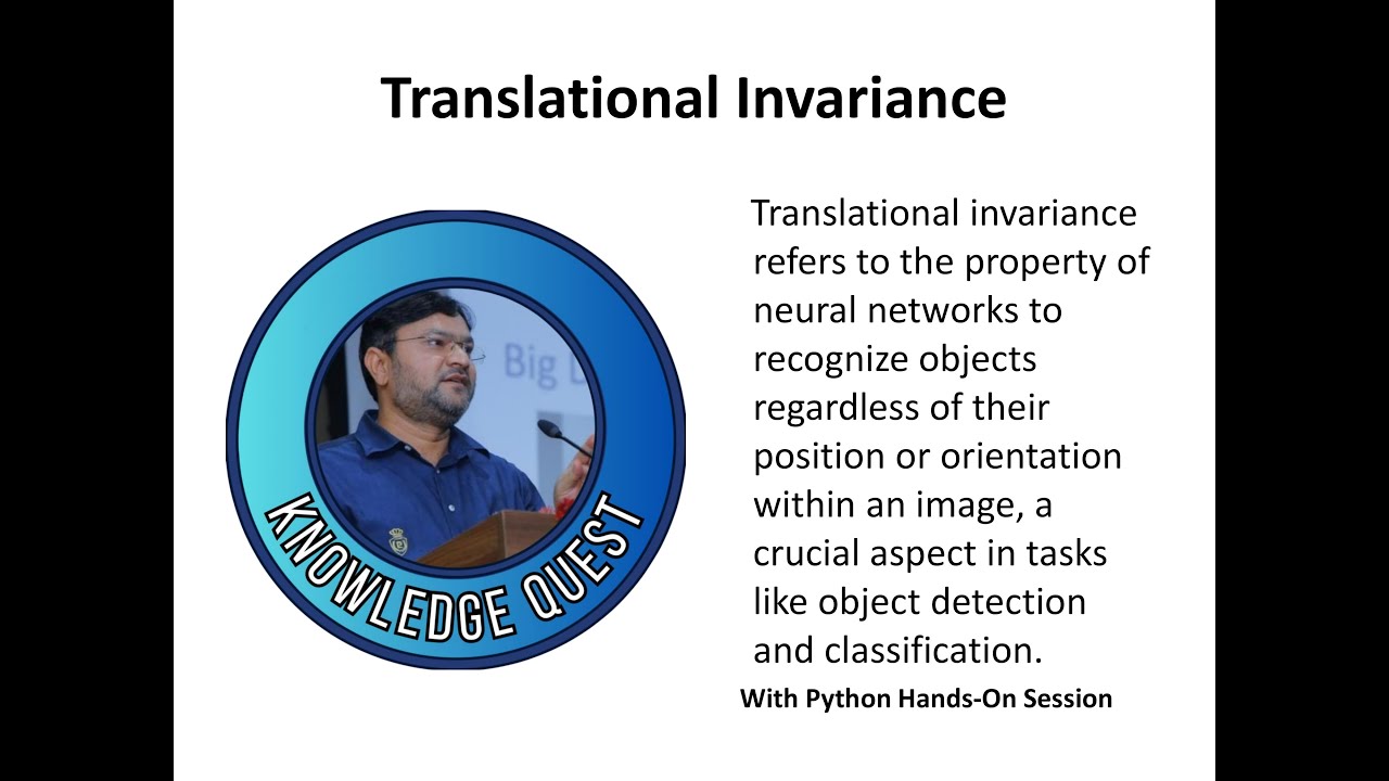 6 Translational Invariance - YouTube