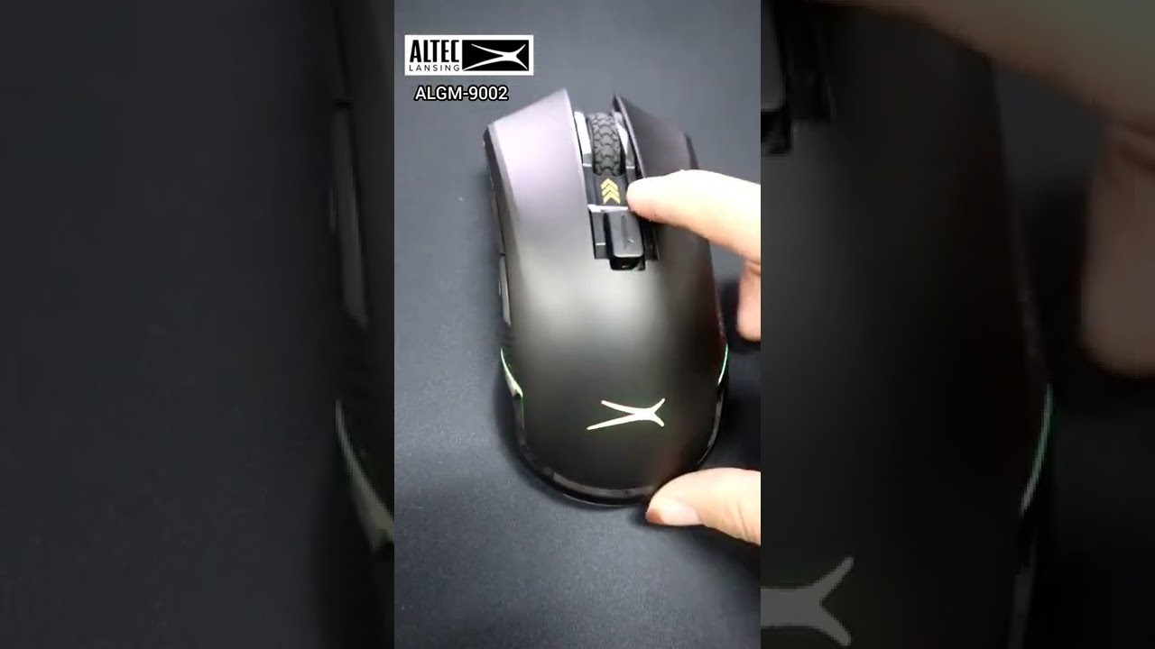 Mouse Gaming Wireless Altec Lansing ALGM-9002 - YouTube