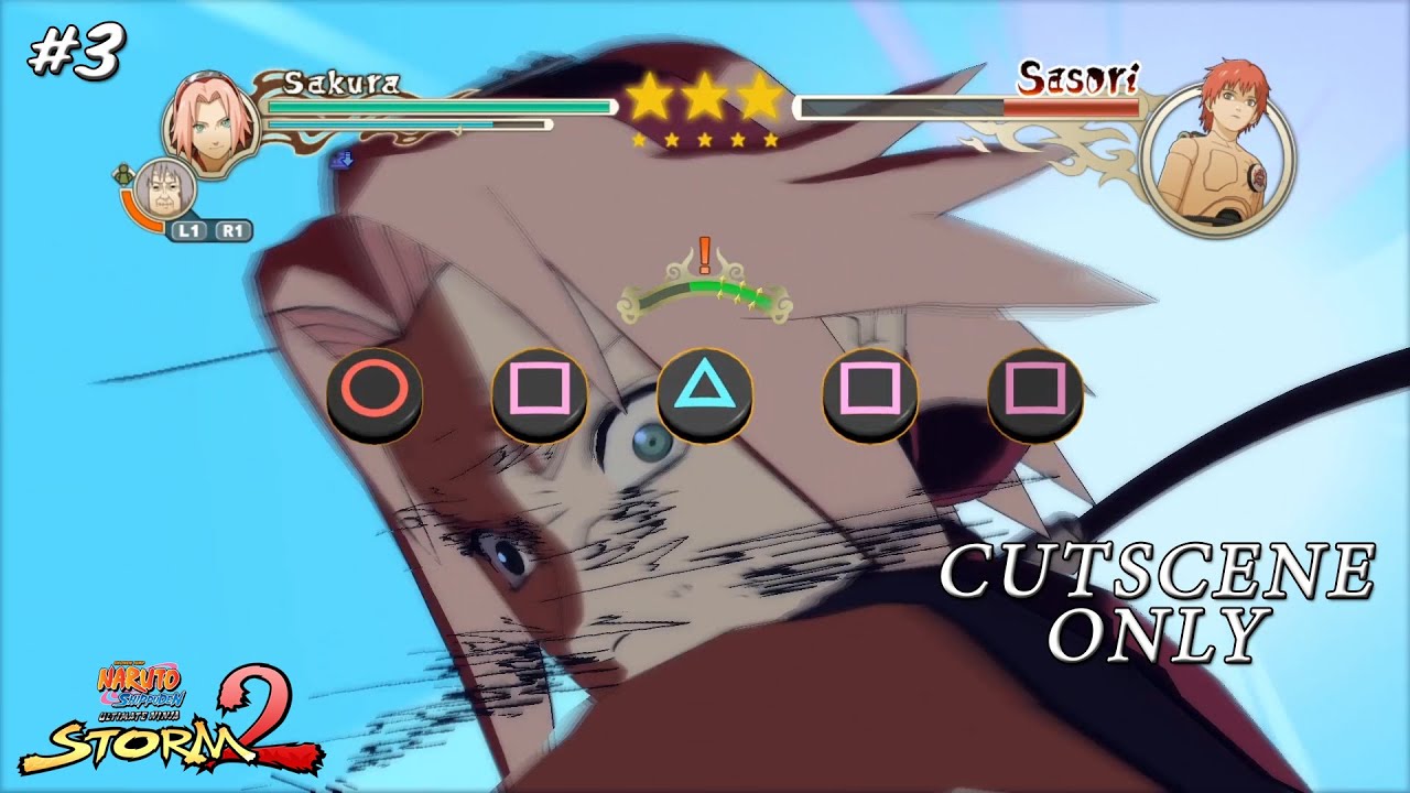 Sakura & Granny Chiyo vs Sasori (Cutscene Only) - Naruto Storm 2 - YouTube