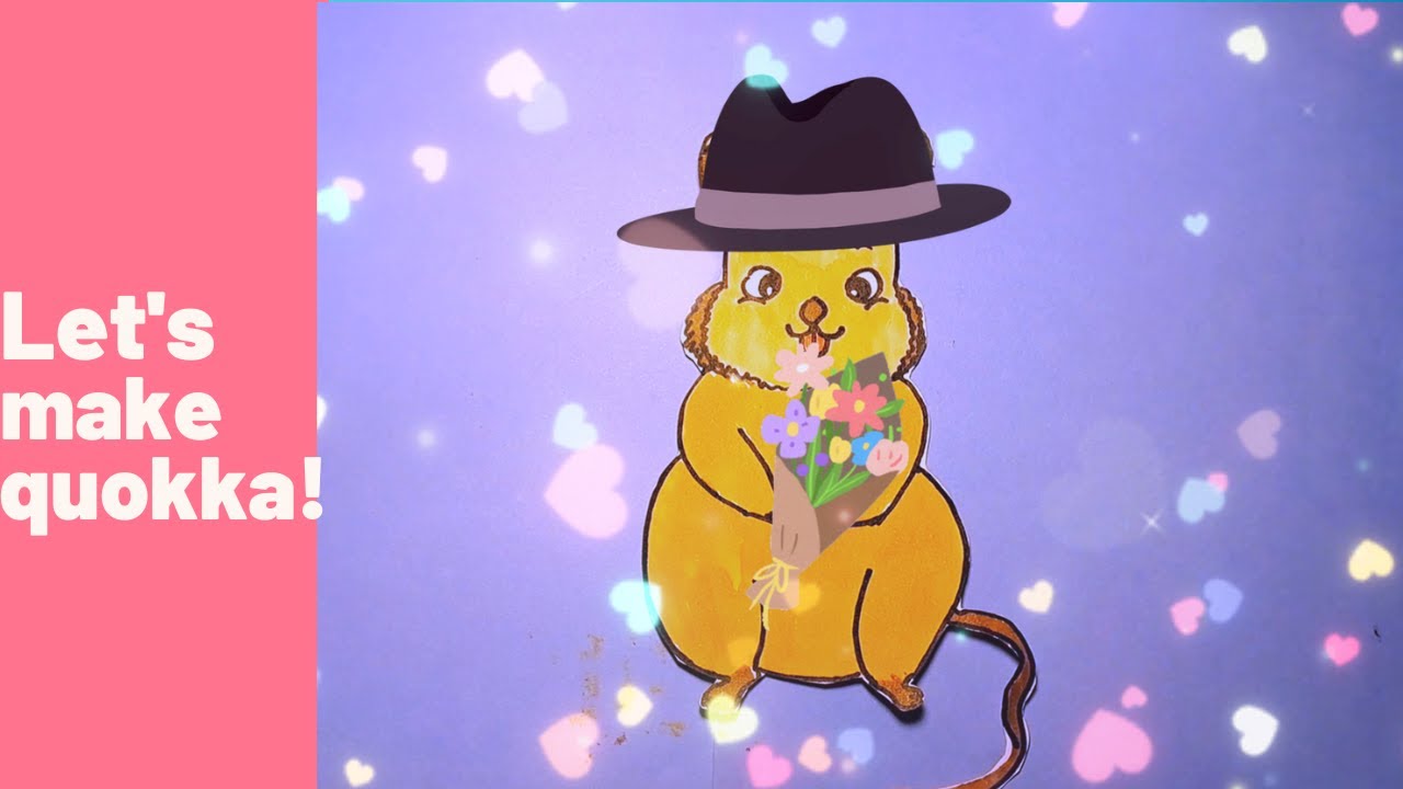How to Draw a Smily Quokka | Easy Step by Step Drawing and Coloring for ...