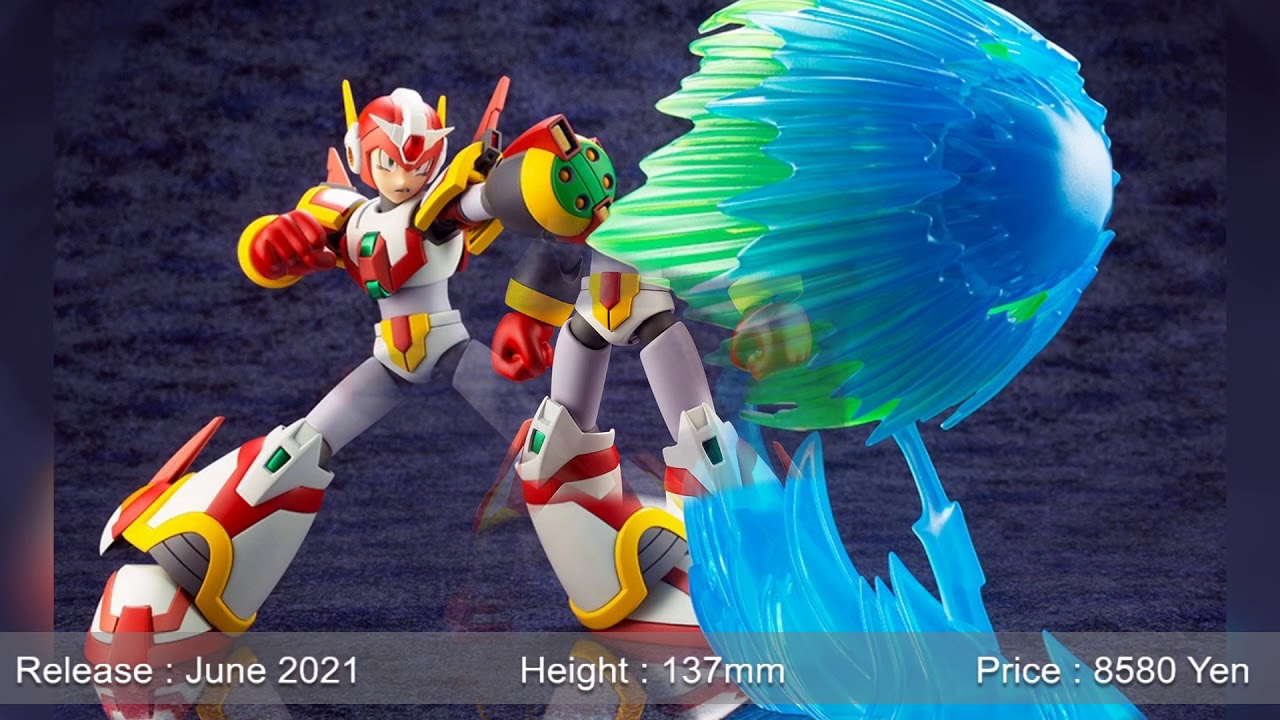 Kotobukiya - Rockman X Force Armor Rising Fire - FIRST LOOK - YouTube