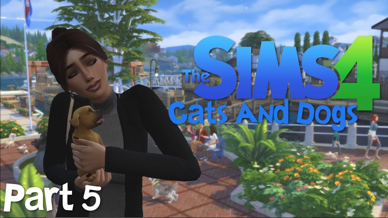The Sims 4: Cats & Dogs - Part 5 - Doggie Love - - YouTube