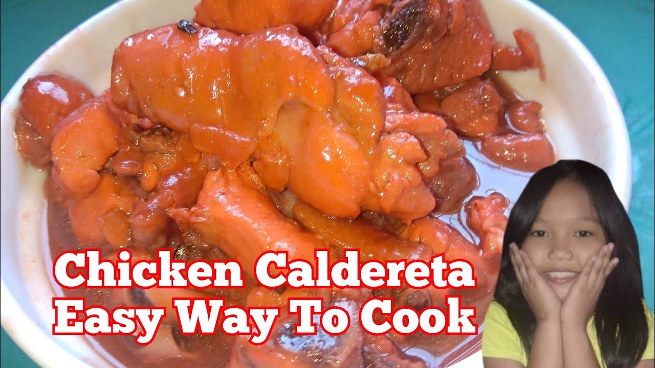 How To Cook Chicken Calderata | Chicken Caldereta Simple Recipe | Miles ...