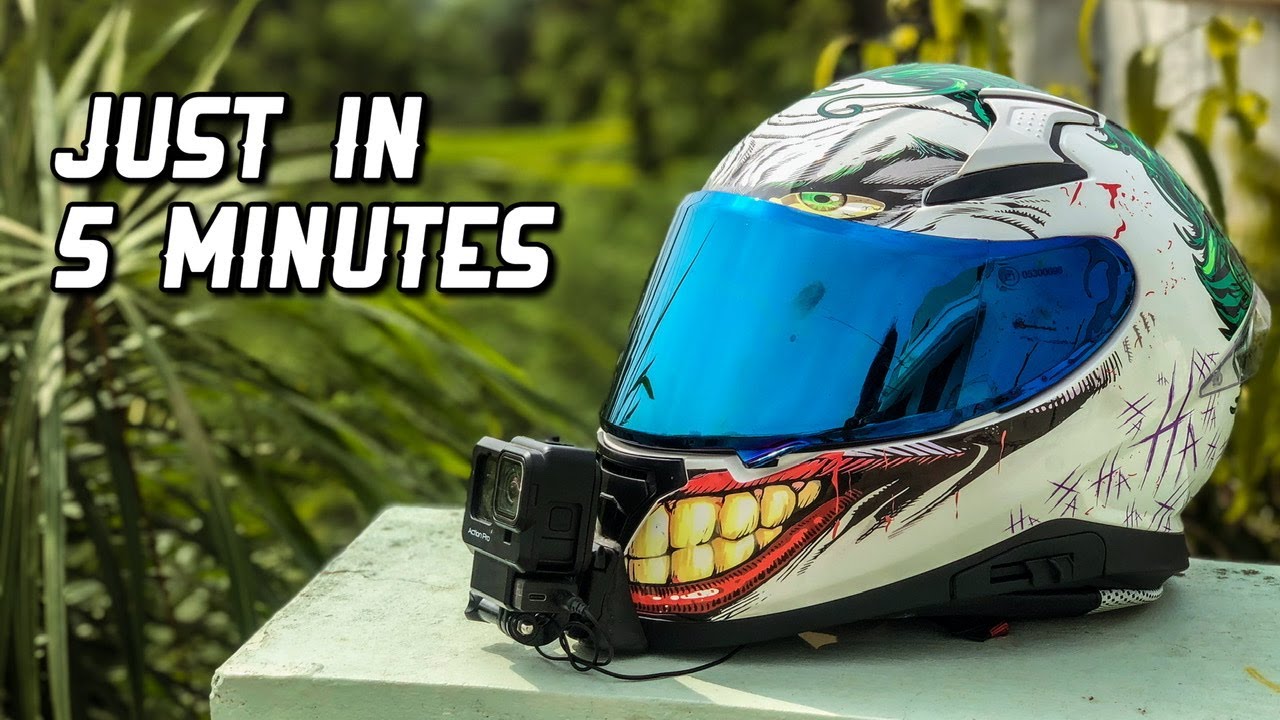 Easy Motovlogging Setup in just 5 MINUTES | 2022 Gopro Motovlog Setup ...