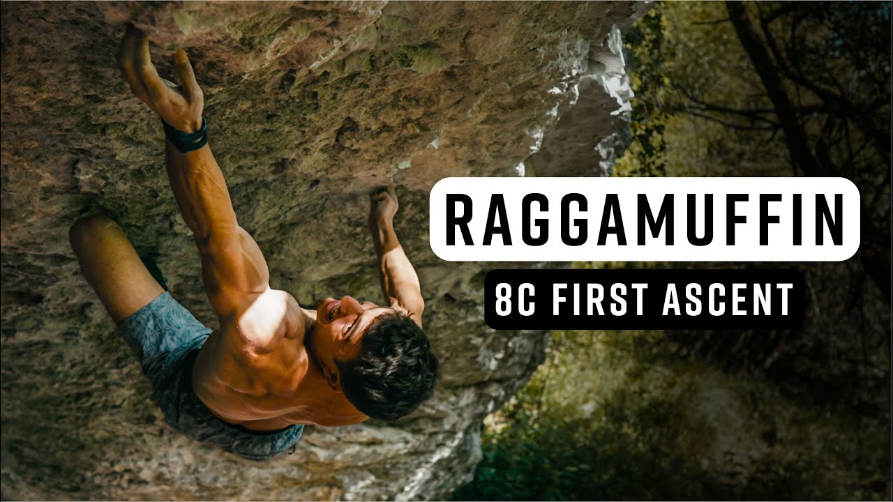 Raggamuffin 8C First Ascent • Aidan Roberts & Strong Crew Bouldering ...