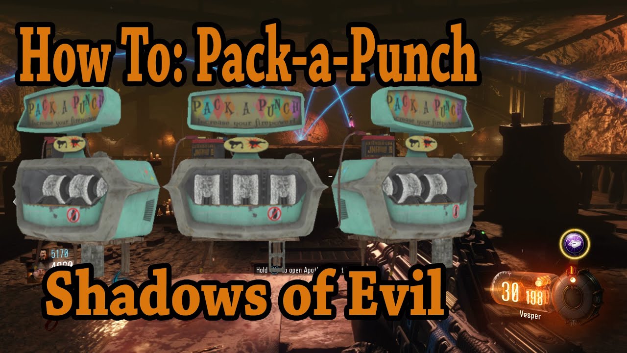 How To Pack a Punch - Shadows of Evil (Black Ops 3) - YouTube