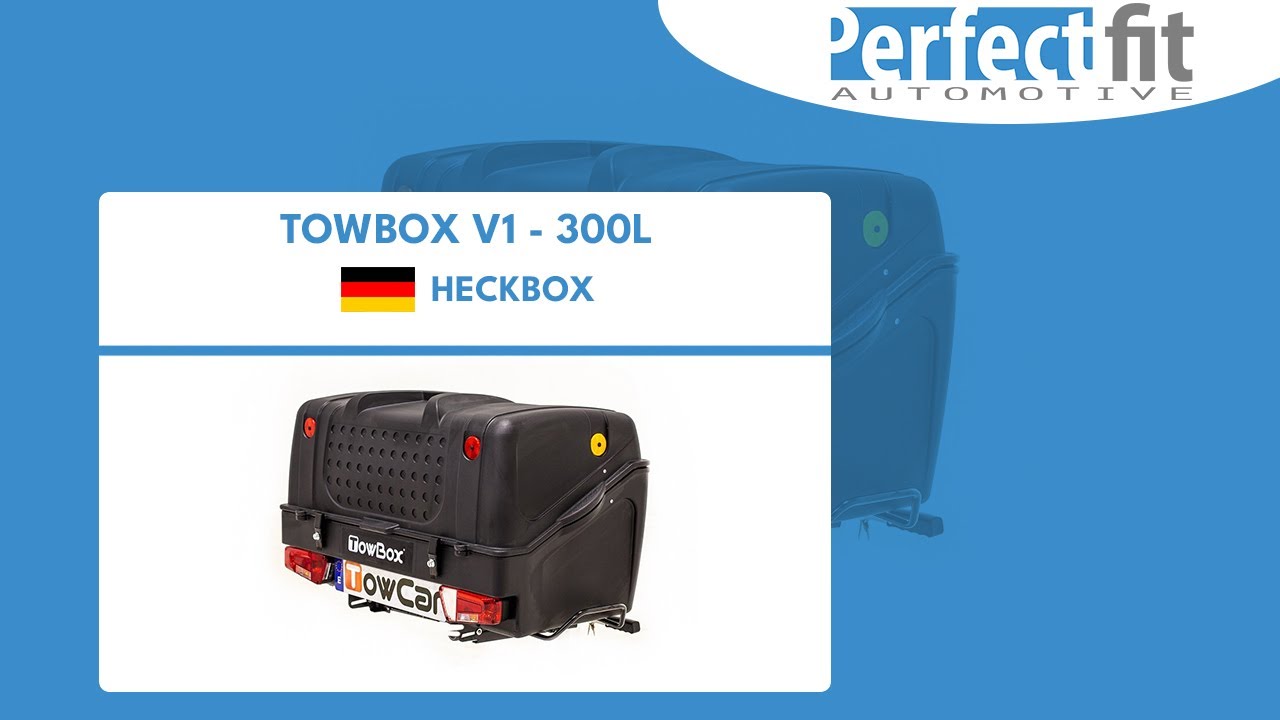 Towbox V1 Heckbox 300L - Montage | Perfect Fit Automotive - YouTube