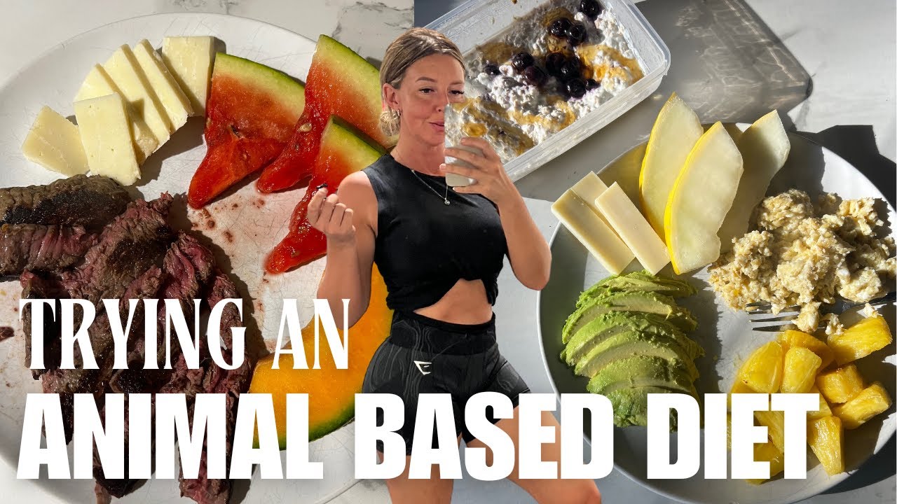 TRYING AN ANIMAL BASED DIET - YouTube