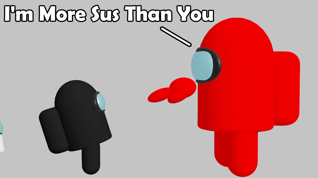 I'm More Sus Than You [Among Us 3D Animation] - YouTube