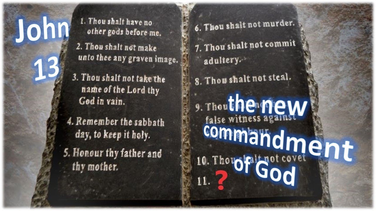 John 13 - the new commandment of God - YouTube