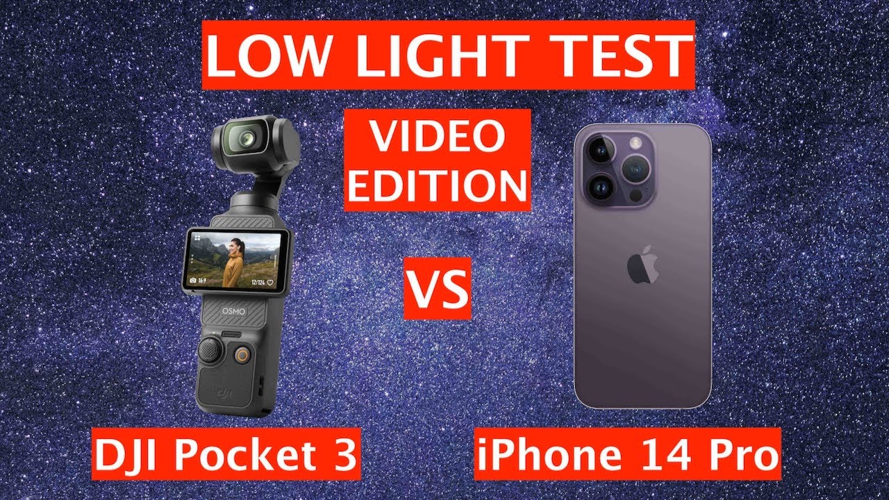 DJI Osmo Pocket 3 vs iPhone 14 Pro - Low Light Test (Video Edition ...