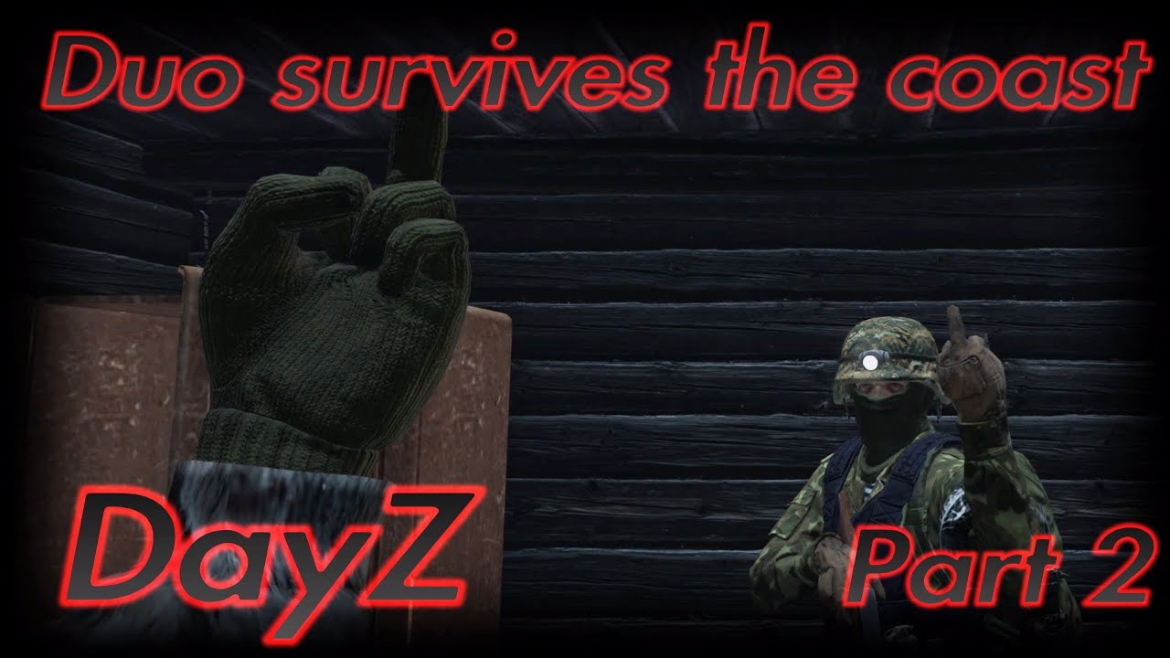 DayZ duo | Surviving on the coast only | Part 2 | highly populated DayZ ...