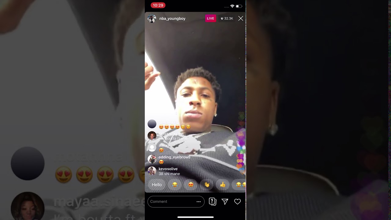 NBA Youngboy on Instagram live with DDawg - YouTube