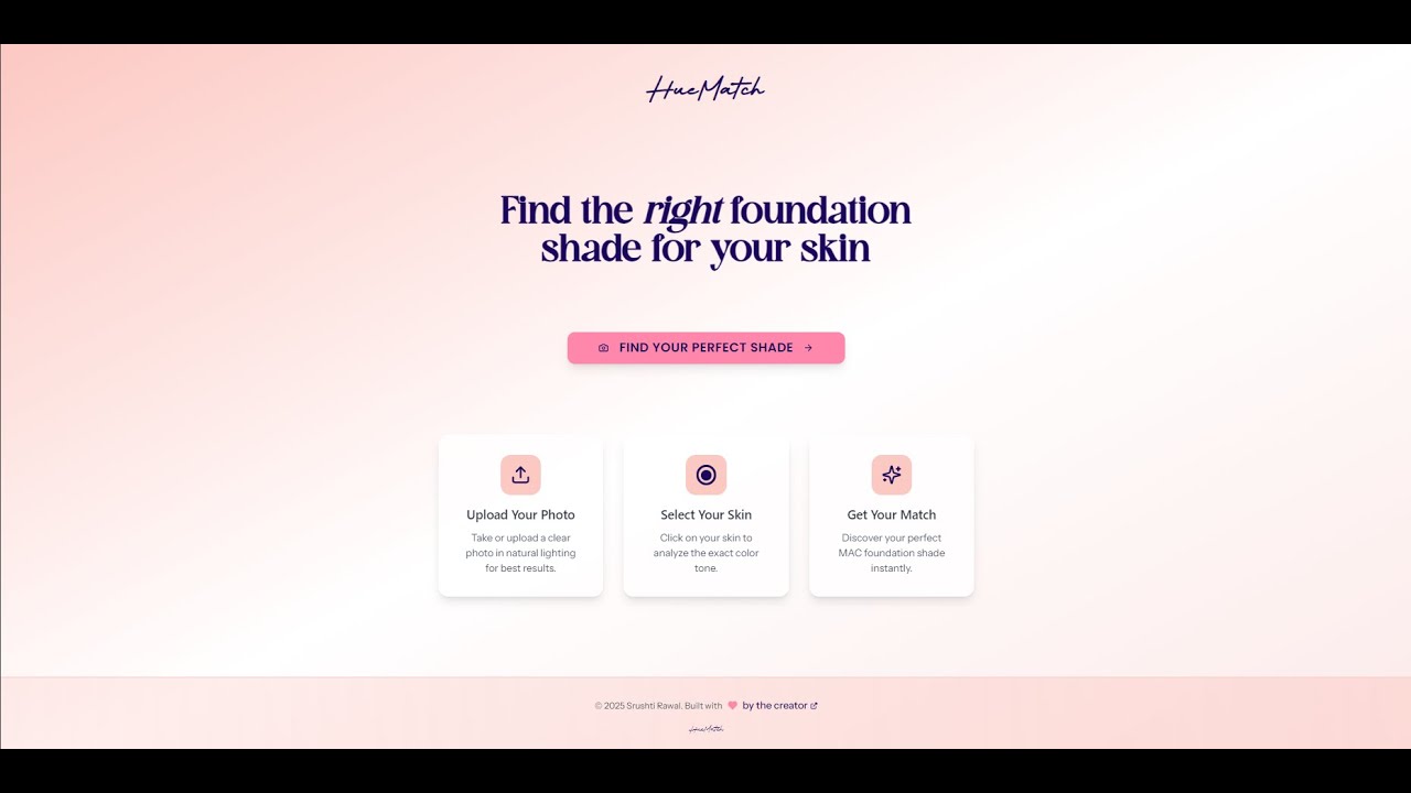HueMatch | Demo video - Hackathon Computer Science Girlies - YouTube