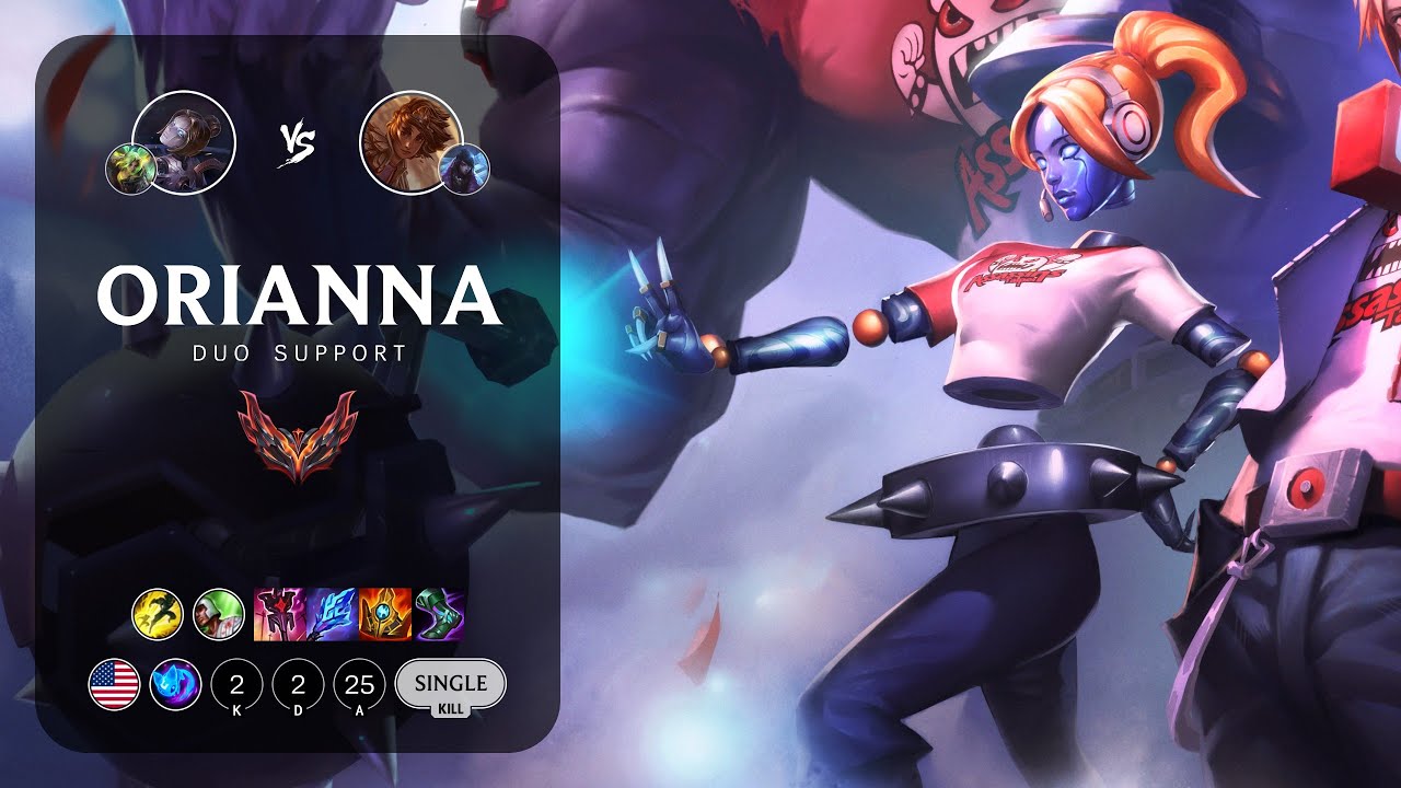 Orianna Support vs Taliyah - NA Grandmaster Patch 13.17 - YouTube