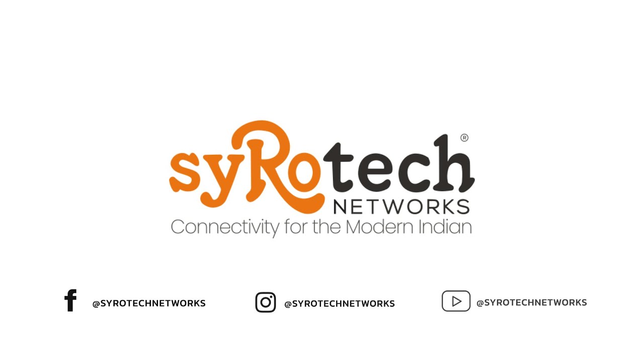 Syrotech Networks: Connecting the World, Empowering the Future - YouTube