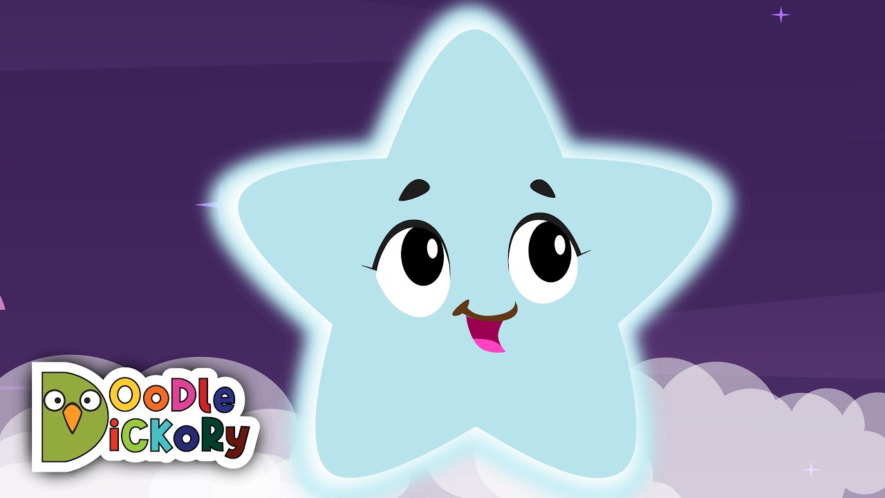 Twinkle Twinkle Little Star | Nursery Rhymes For Kids | Doodle Dickory ...