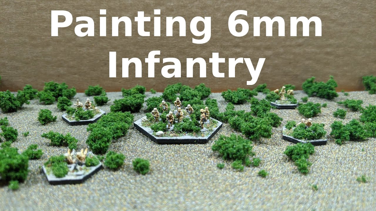 How To: Paint 6mm Infantry with No Effort - GHQ 'Nam Era US Individual ...