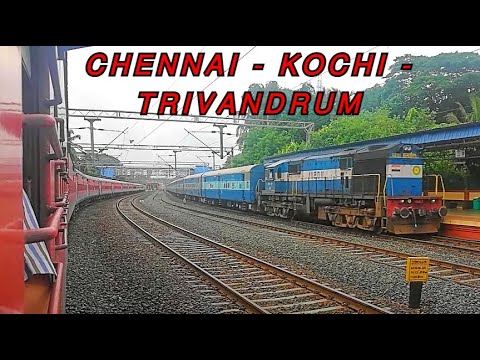 Full Journey On board Chennai Trivandrum Mail - YouTube