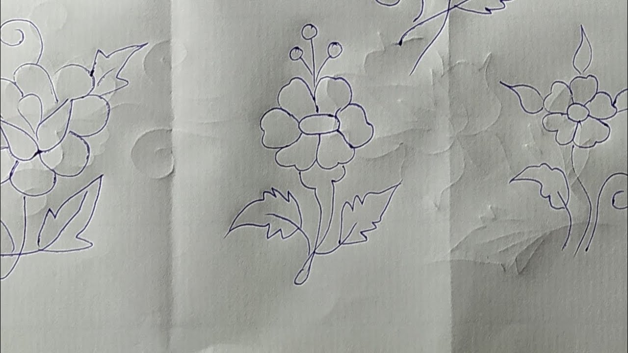 Rumal ka full Bnana Sikhe , Rumal flower Design - YouTube