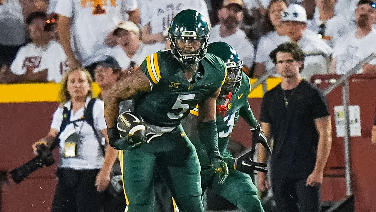 Baylor Football: Best Defensive Highlights at Iowa State - YouTube