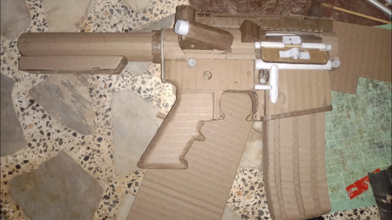 cardboard M4 part3 - YouTube