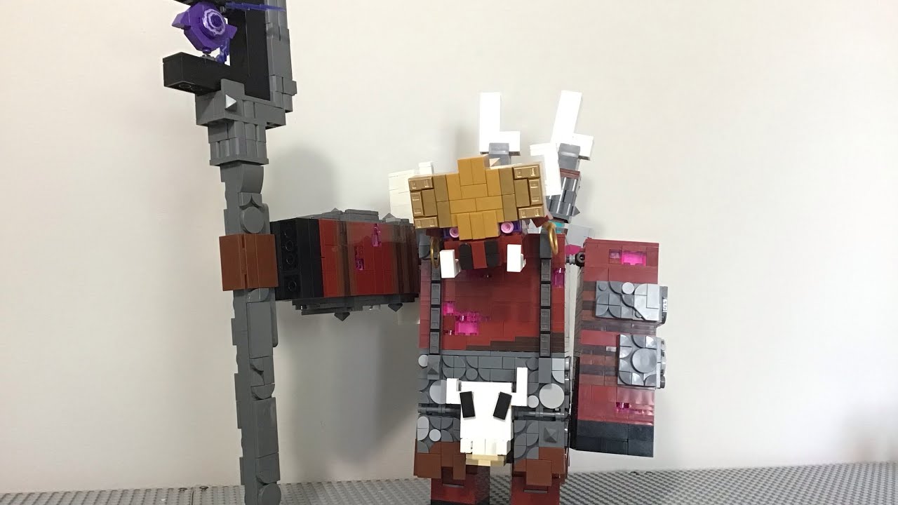 I fixed my Lego Minecraft legends Great Hog - YouTube