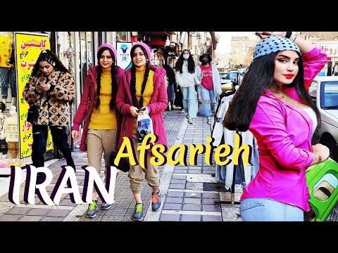 2023.Southeast of Tehran,walk with me in the Afsarieh Bazzar.