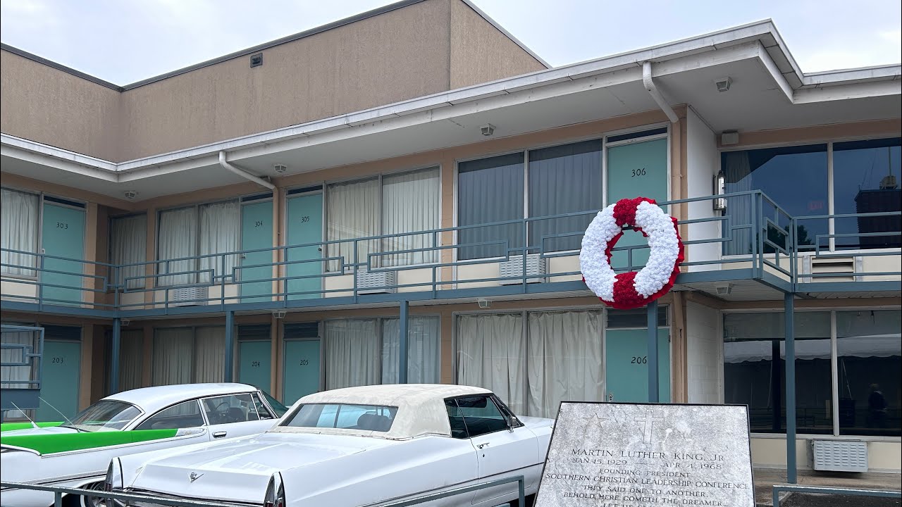 Dr Martin Luther King Jr in Memphis: The Lorraine Motel at the National ...