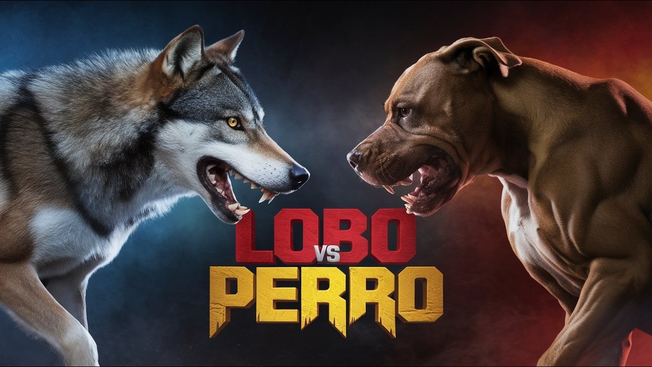 Lobo vs. Perro: ¿Quién es REALMENTE más fuerte y letal? #animales - YouTube