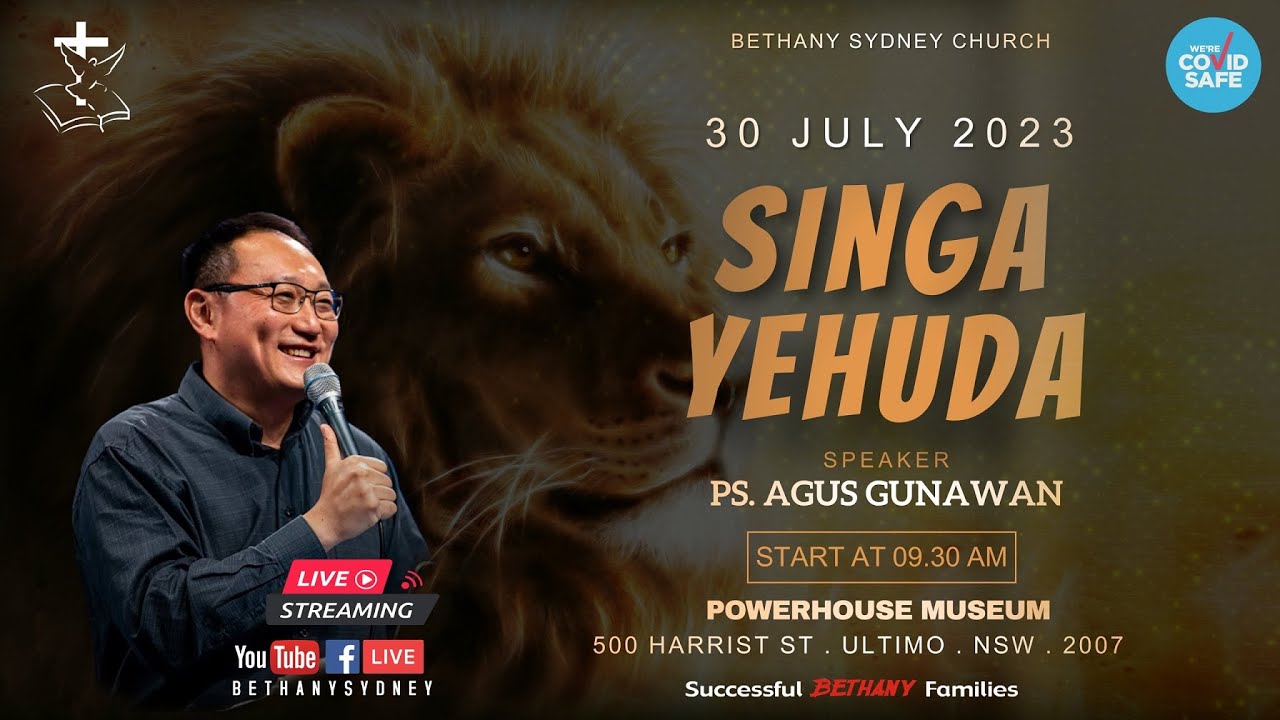 Ps. Agus Gunawan ( Han-Han ) - Singa Yehuda - 31 Juli 2023 - Bethany ...
