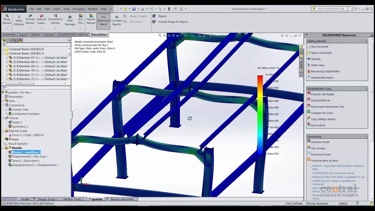 Simulate your structural designs with ease using IC3D STEEL! - YouTube